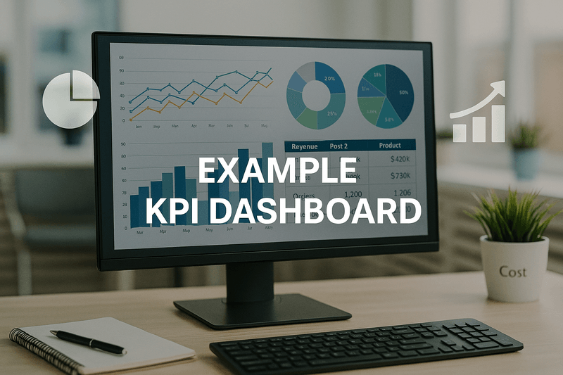 KPI dashboard examples and tips for effective visualizations