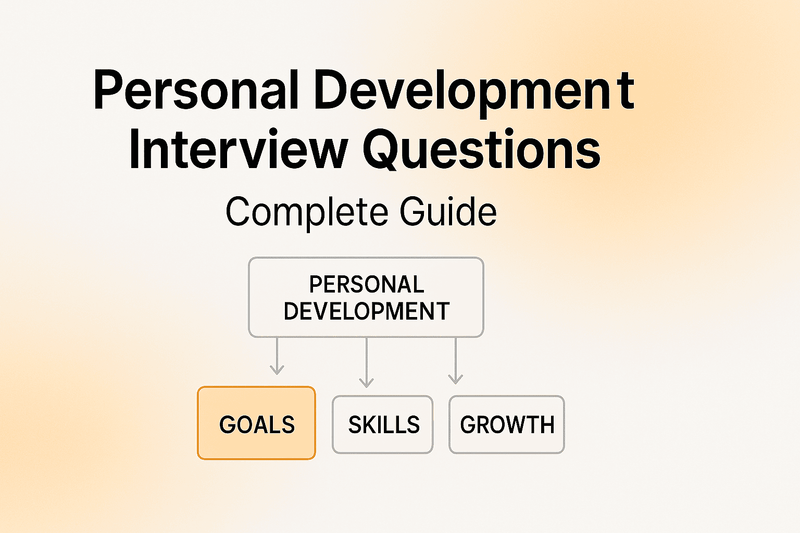 Personal Development Interview Questions: Complete Guide