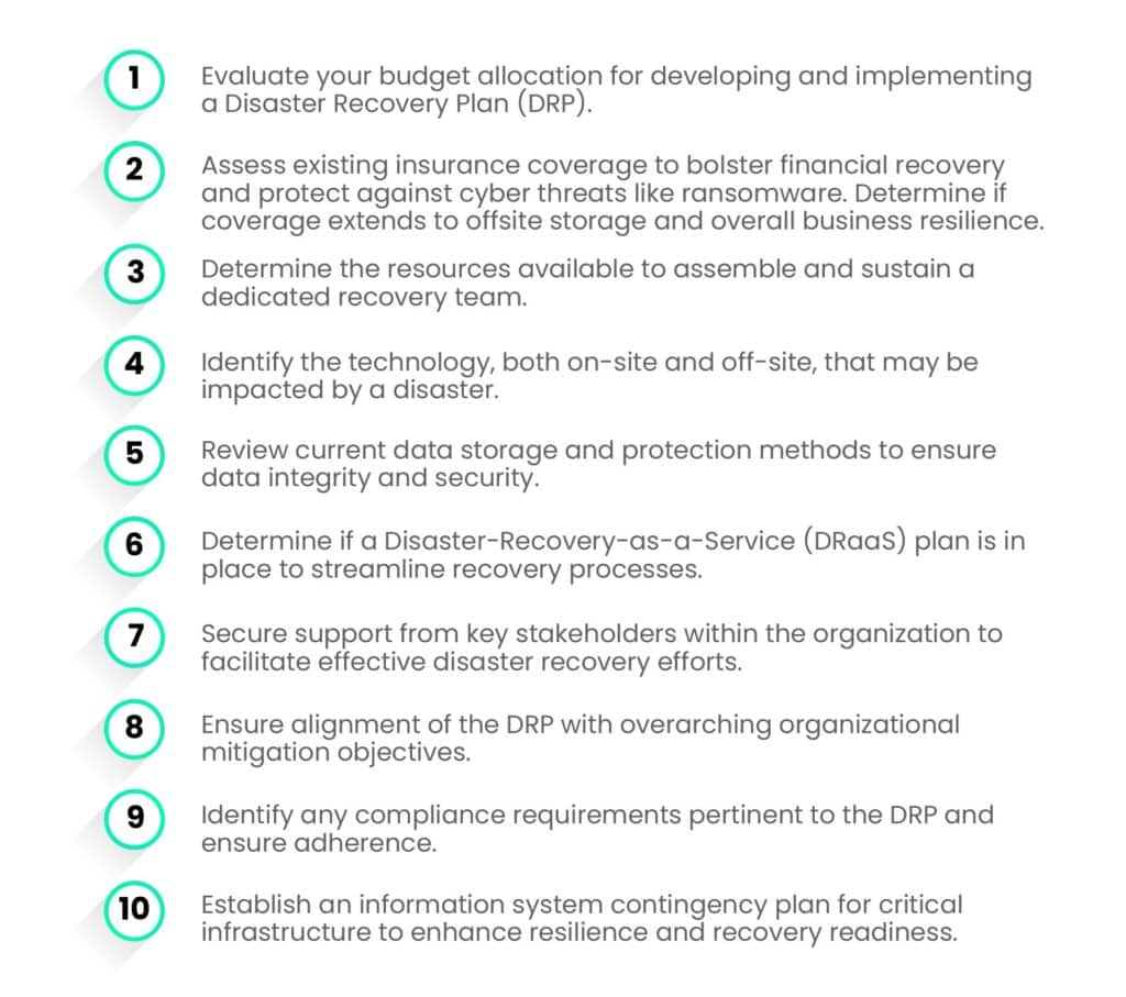 NIST disaster recovery policy and template - Scrut Automation