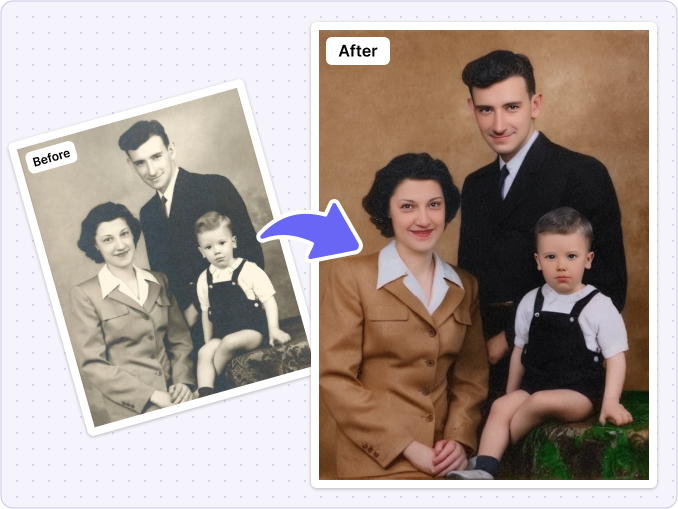 Old Photo Restoration & Colorization | Free AI Tool to Restore Memories