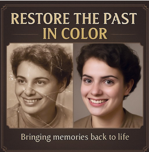 Old Photo Restoration & Colorization | Free AI Tool to Restore Memories