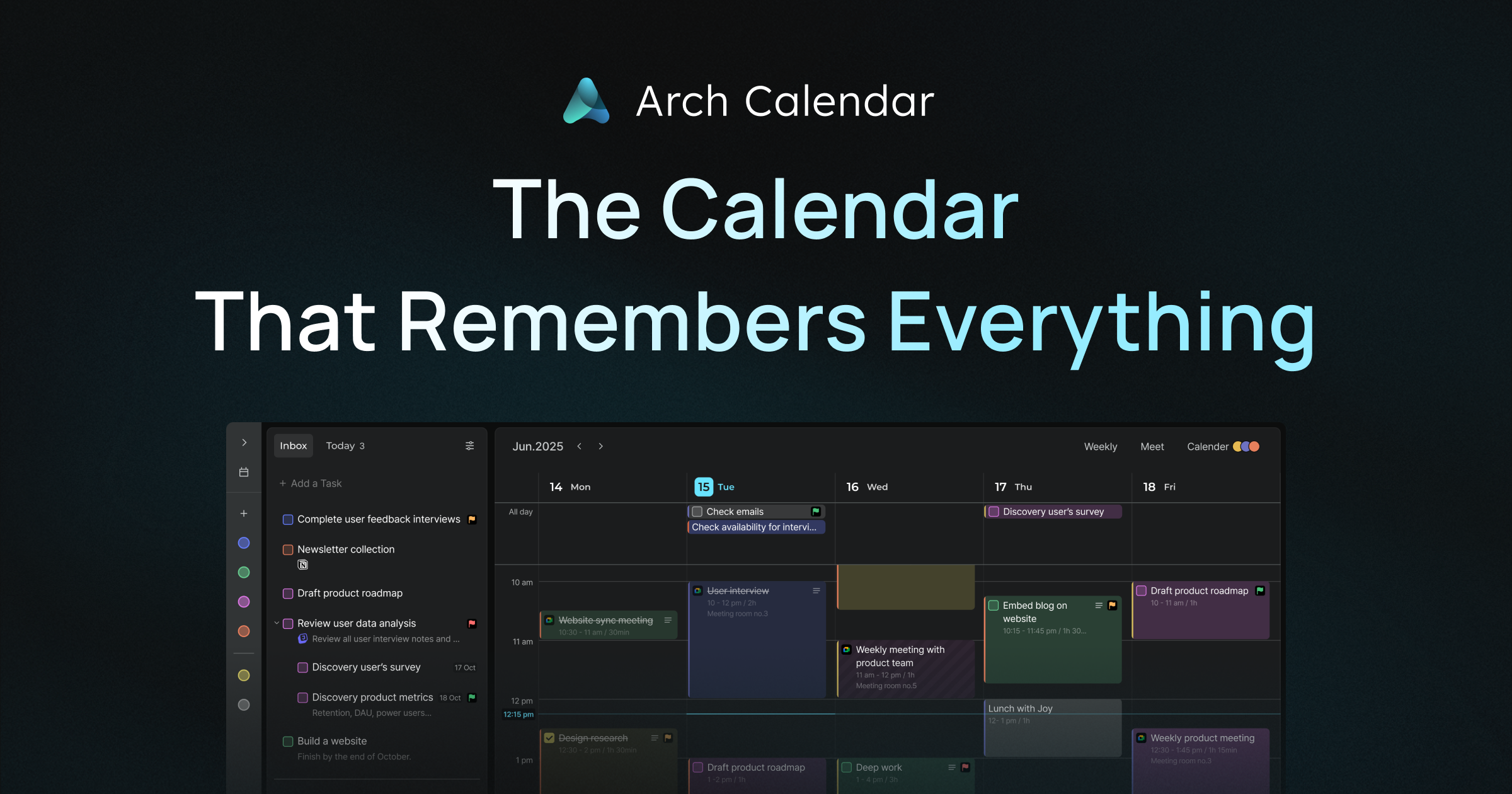 Arch Calendar