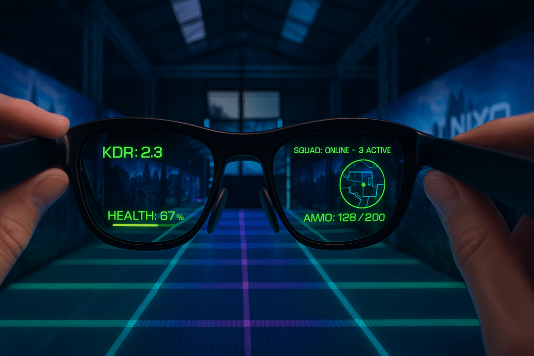 NIXO - Experience FPS Gaming–IRL.