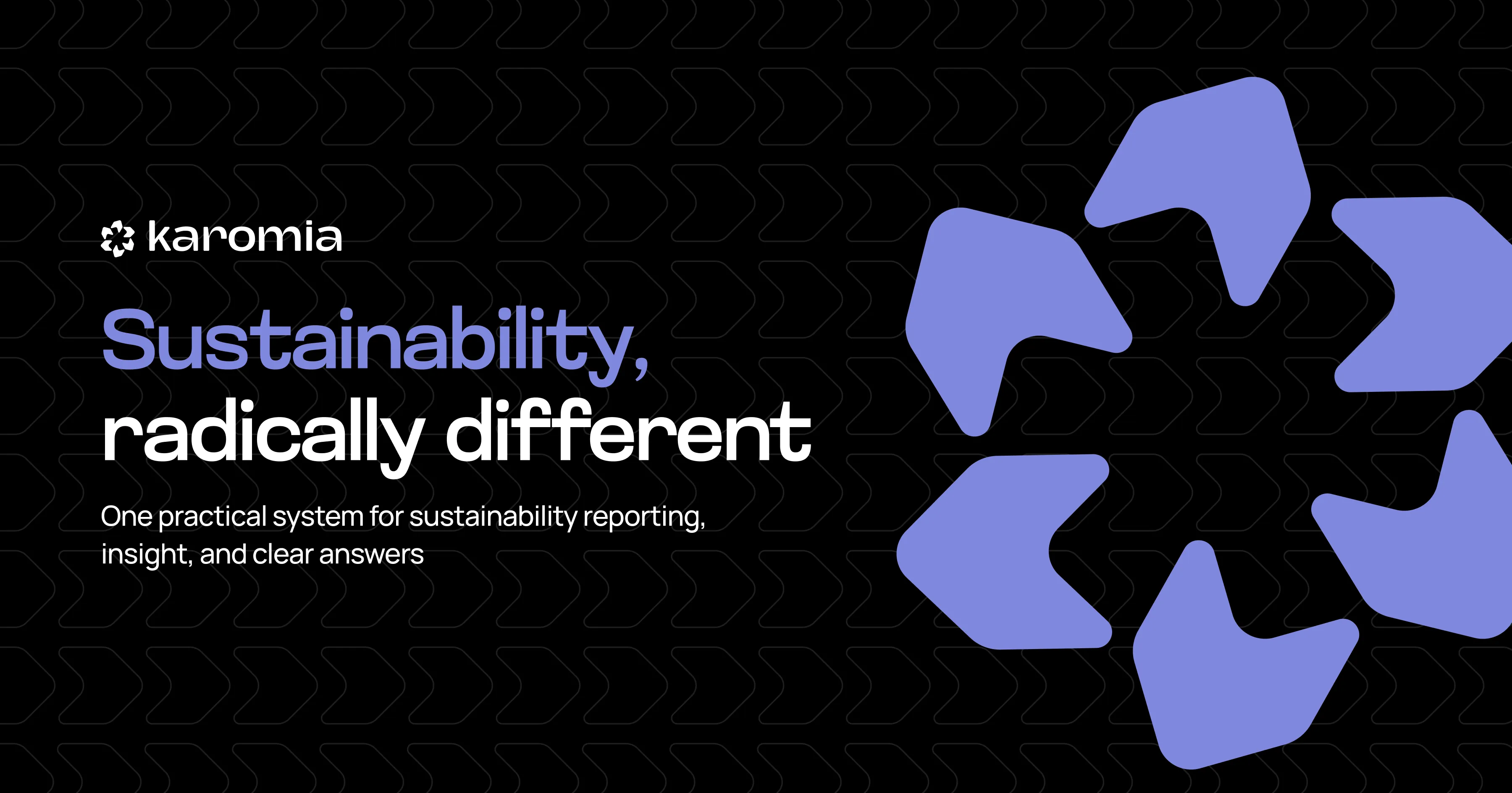 Karomia: A practical sustainability intelligence system