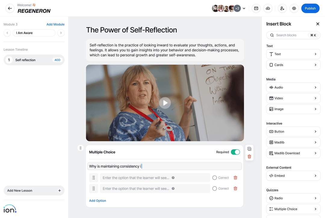 ion Learning - The Peer Learning Experience Platform