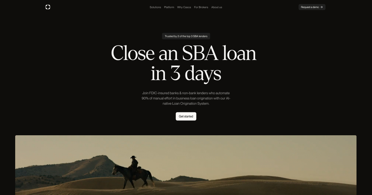 Small Commercial Lending | Efficient Origination