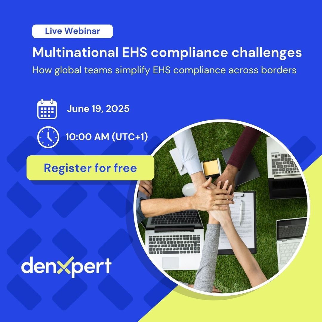 Sustainability & EHS Compliance Software | denxpert Platform