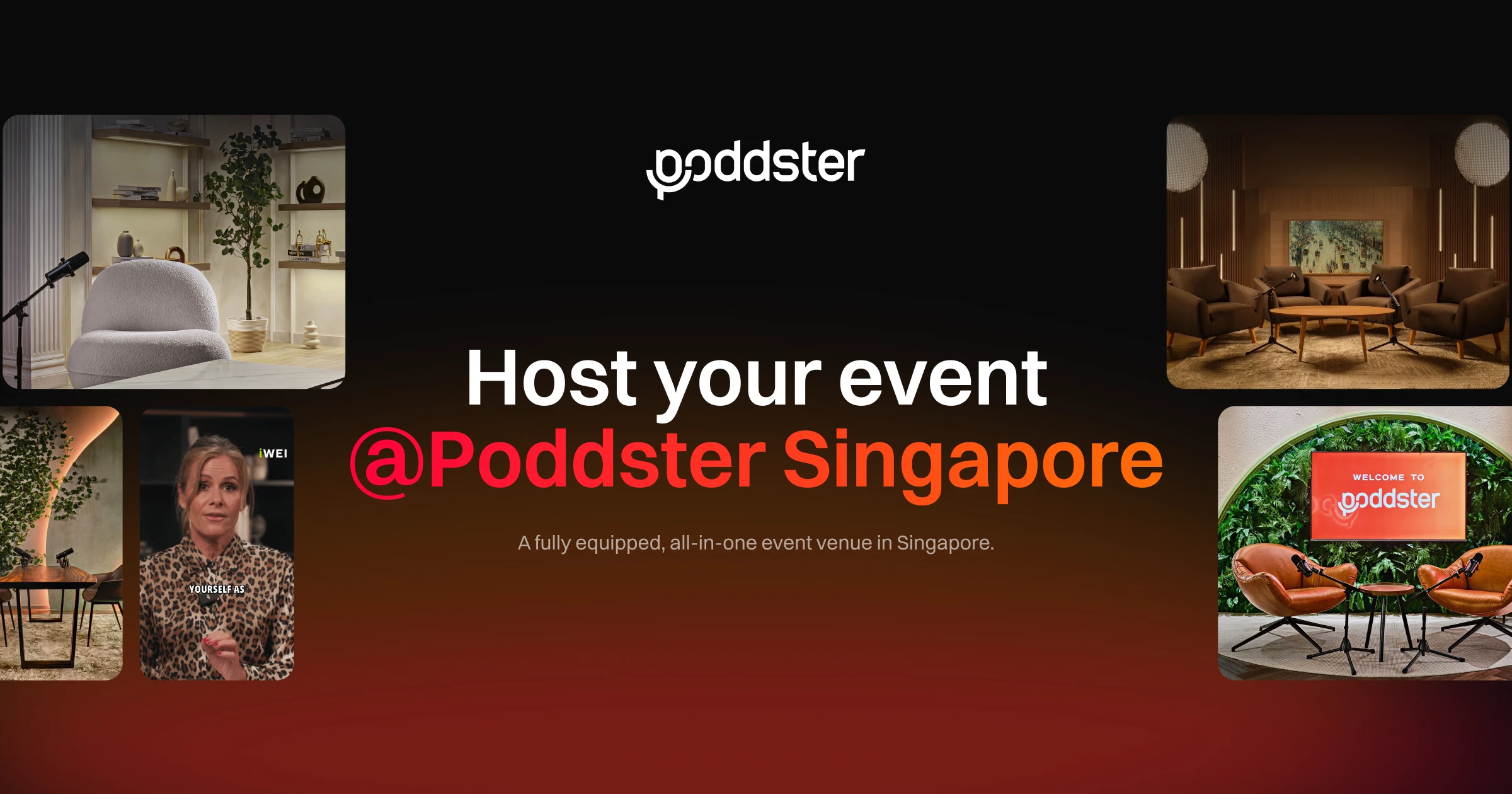 Event Space with Recording in Singapore | Poddster