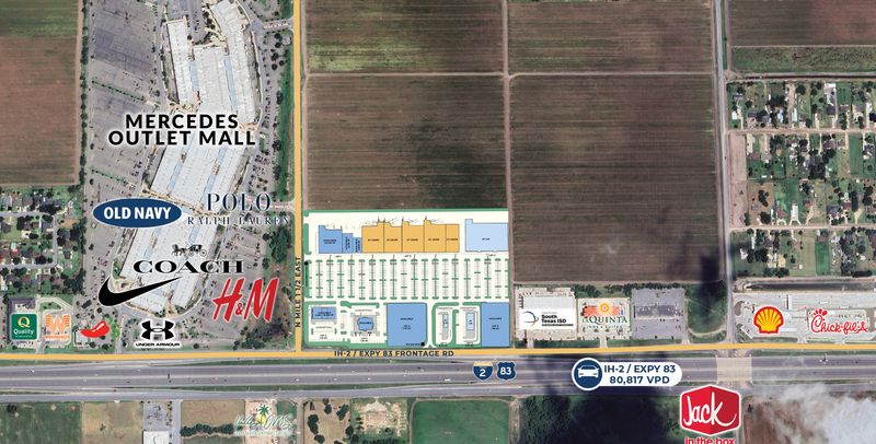 Shops at Mercedes | Merit CRE | Mercedes, Texas