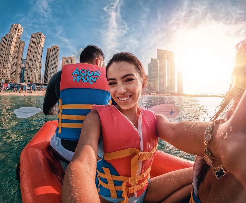 Aquafun Dubai | Inflatable Water Park at JBR Beach