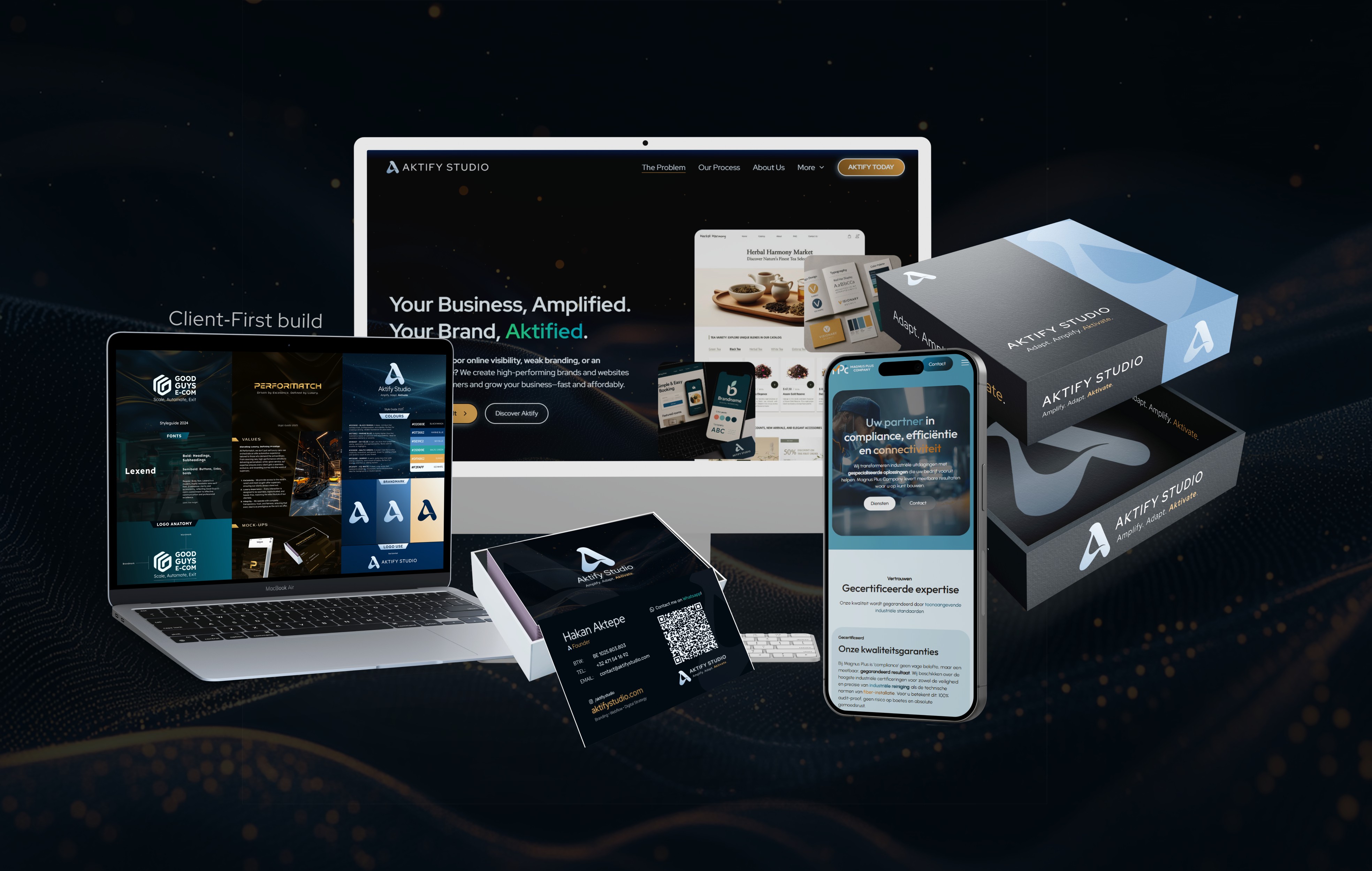 Aktify Studio - Webflow
