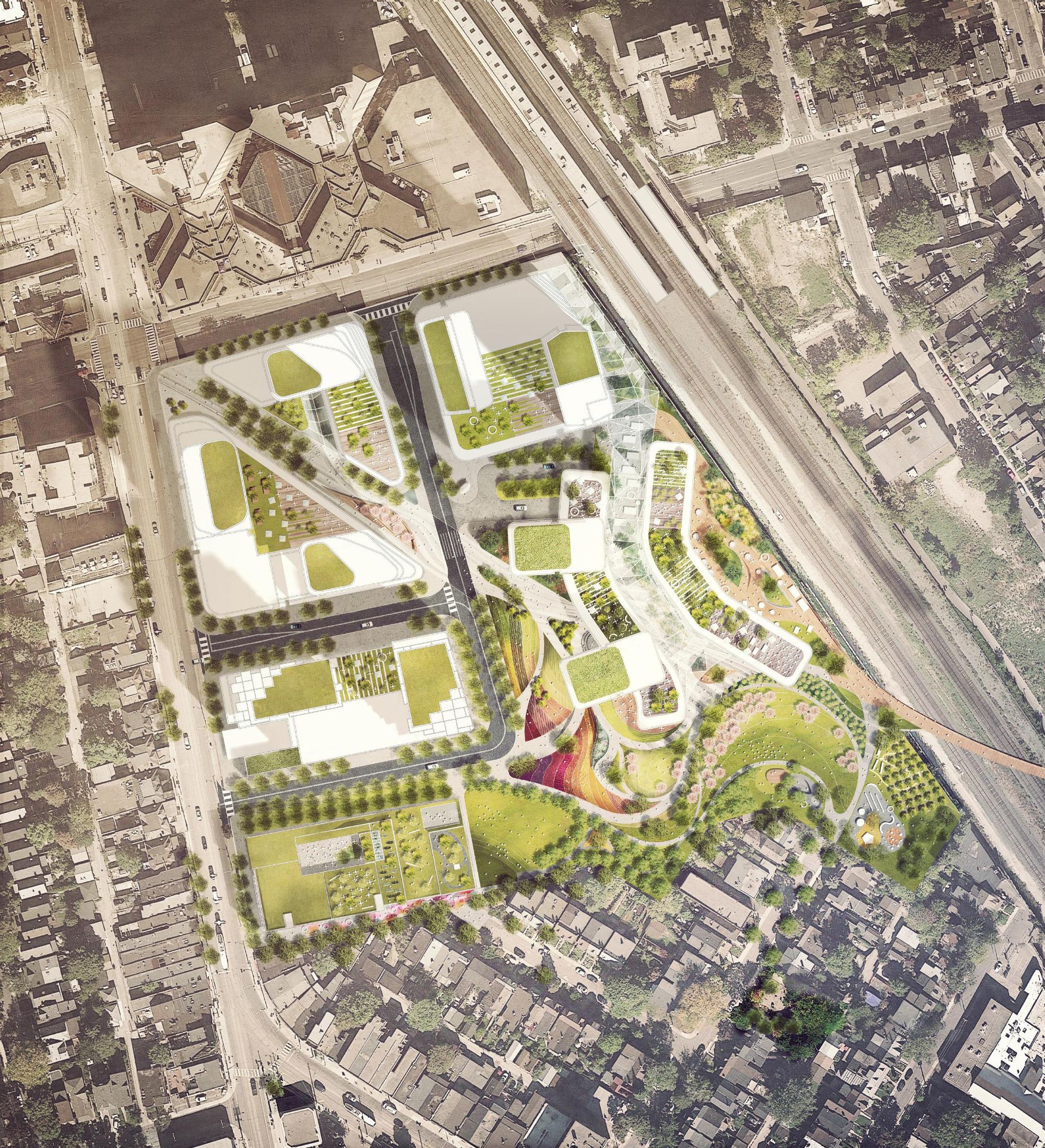 Bloor & Dundas Master Plan | Mixed-Use | Hariri Pontarini Architects ...