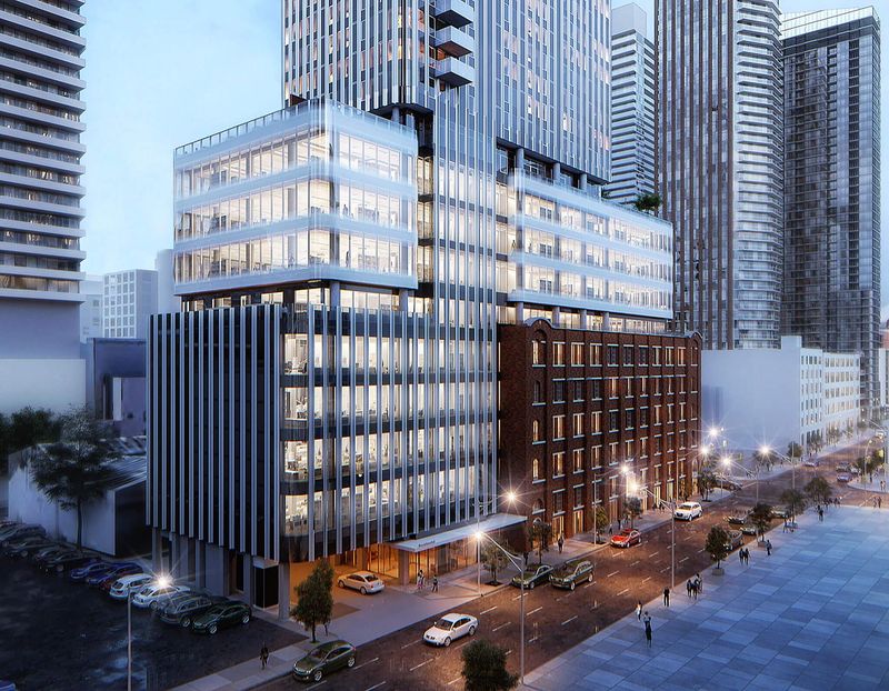 Toronto House | 19 Duncan Street | Heritage Mixed-Use Tower | Hariri ...