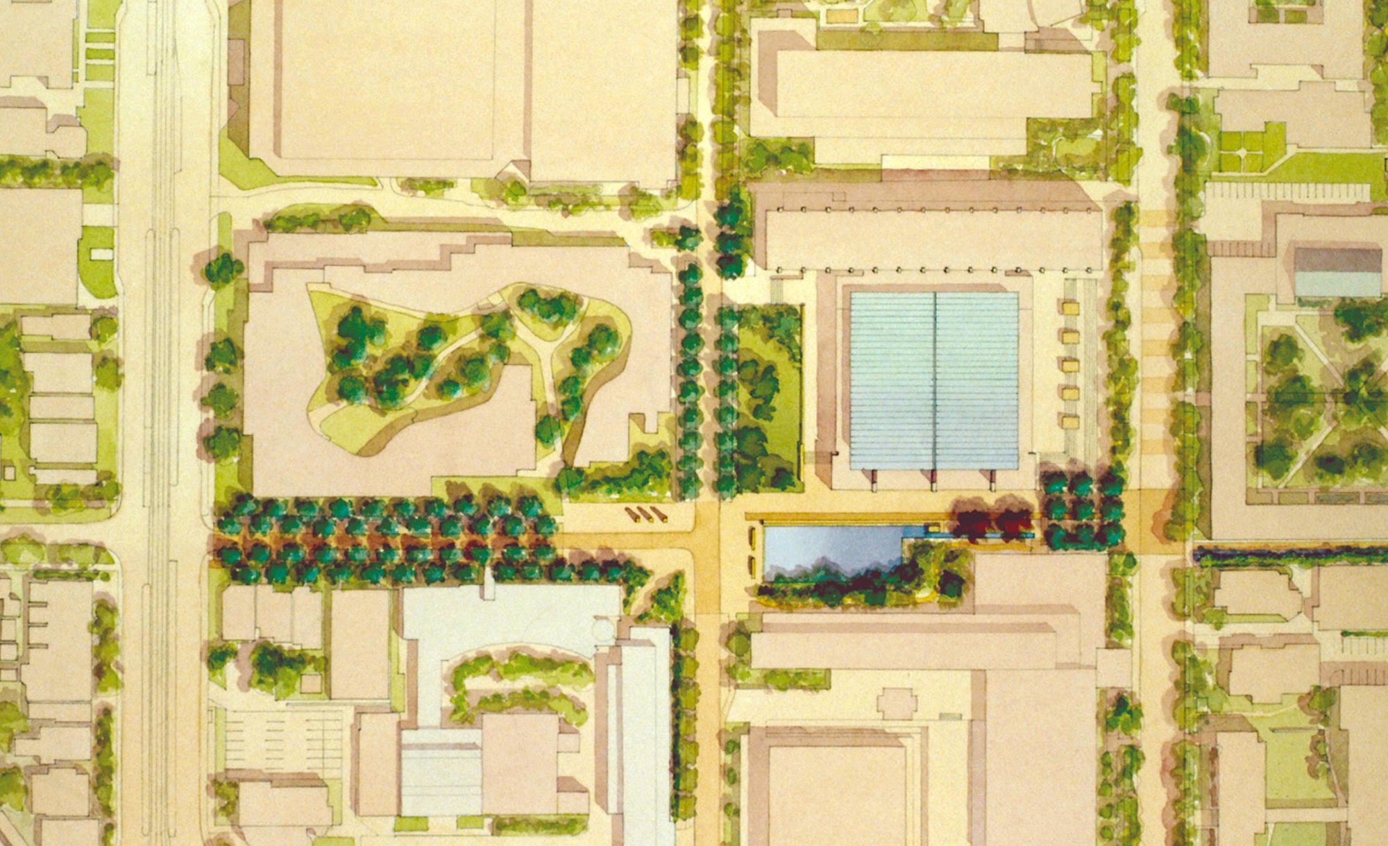 University of Toronto Open Space Master Plan | Campus Planning | Hariri ...