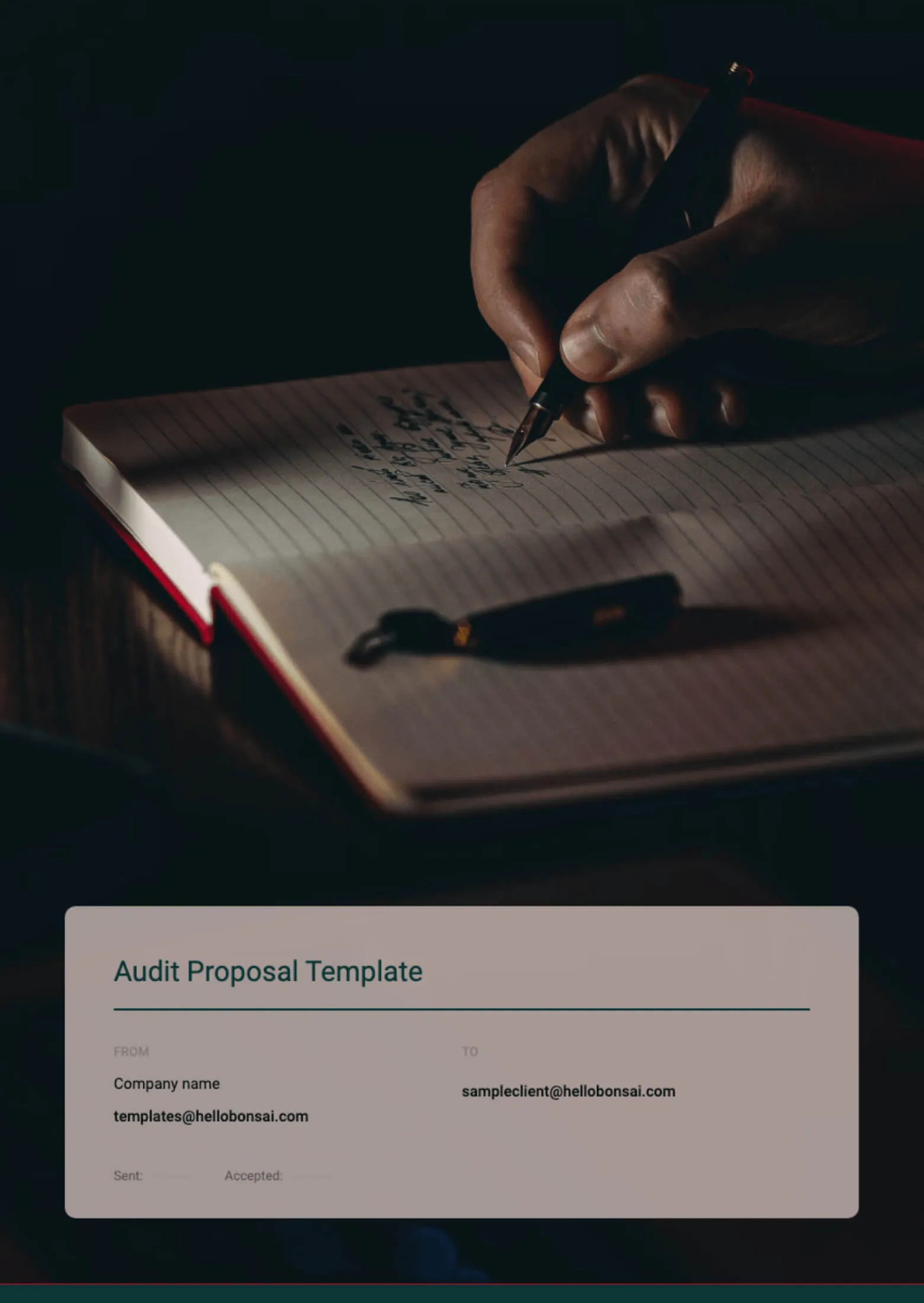 Audit Proposal Template - Bonsai