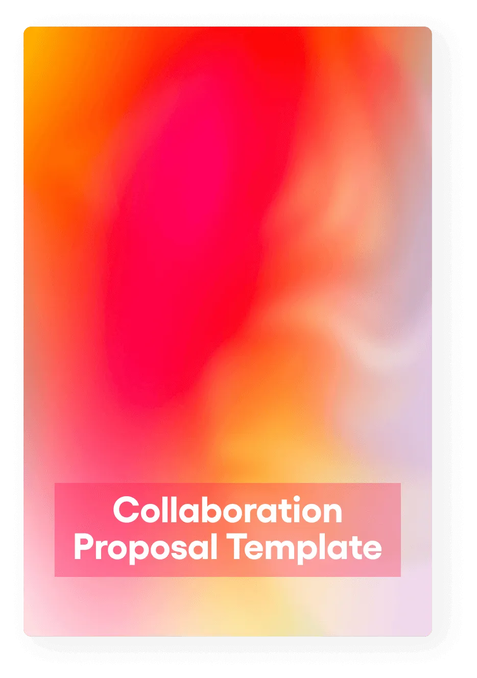 Collaboration Proposal Template - Bonsai