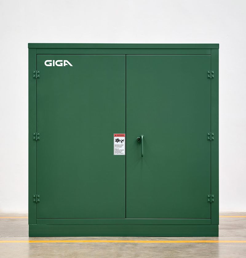 150 kVA 3-Phase Padmount Transformer: 4160 D to 480 Y/ 277・Giga Energy