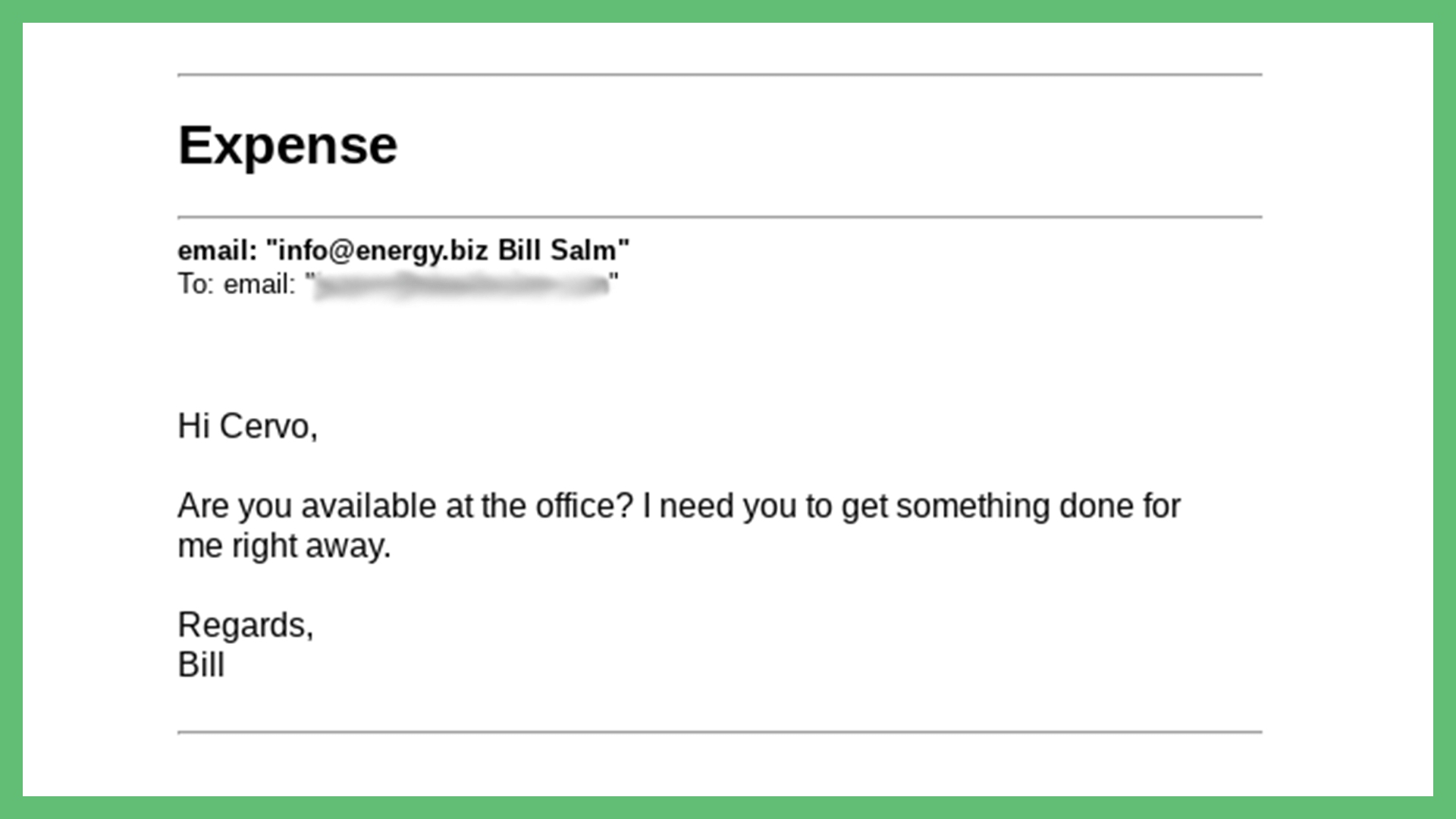 7 Phishing Email Examples From Our Own Inbox - Saasfy X - Webflow ...