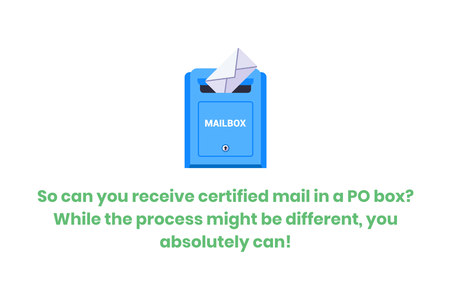 [ANSWERED] Can Certified Mail be Sent to a PO Box? - Saasfy X - Webflow ...