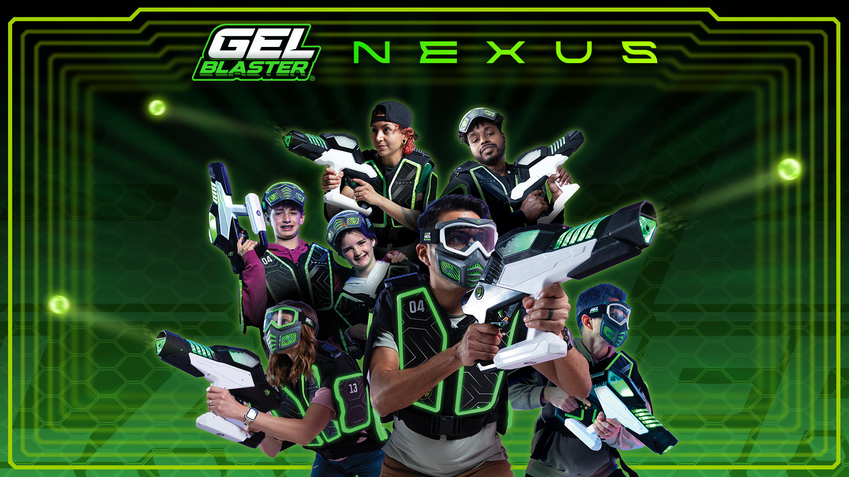 Gel Blaster Nexus | 2-in-1 Attraction with Laser Tag