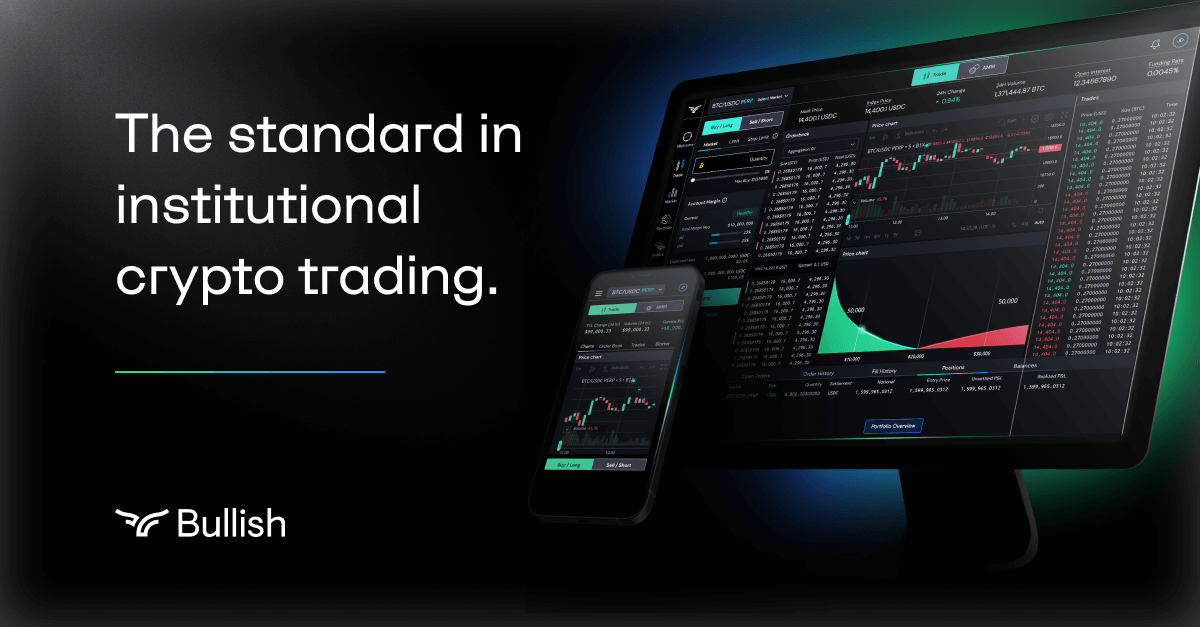 Bullish | Trade Bitcoin, Ethereum & other digital assets on a regulated centralized crypto exchange