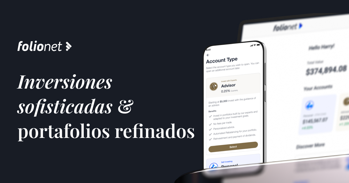 Portafolios refinados y asesores - Folionet: Cuentas Asesoradas