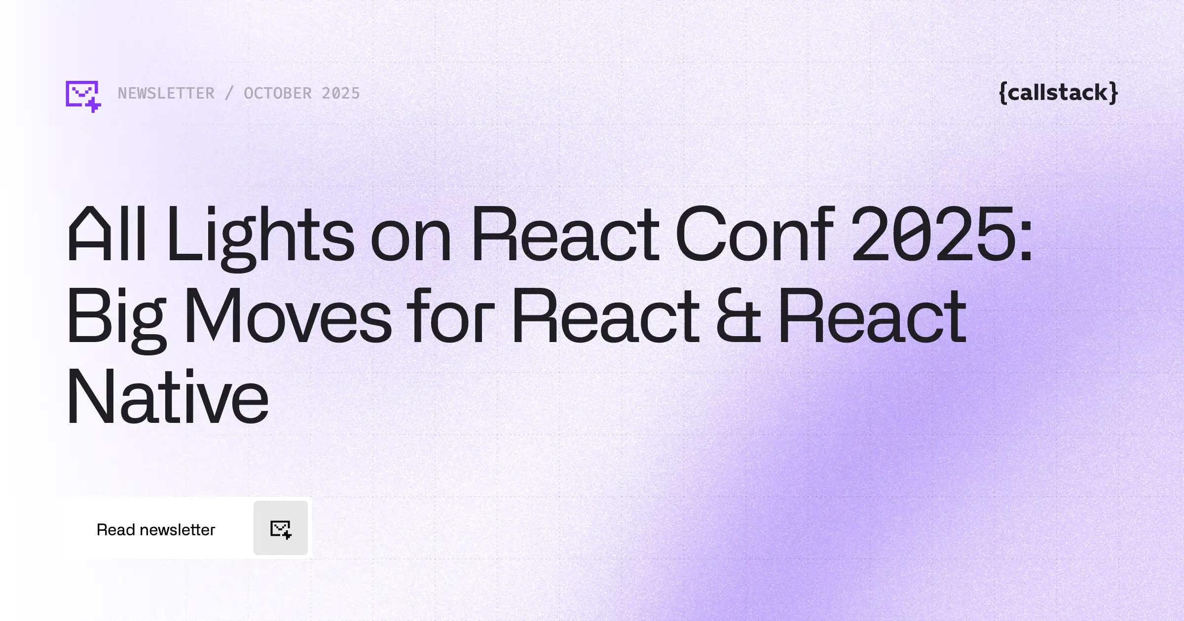 All Lights on React Conf 2025: Big Moves for React & React Native