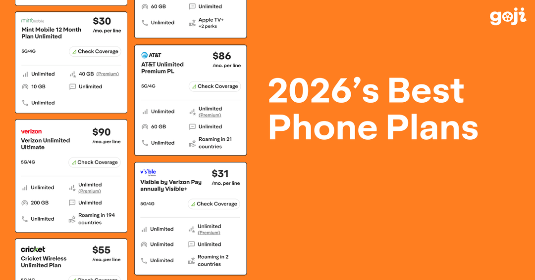 2026’s Best Phone Plans (Coverage, Pricing, & Data Speed)