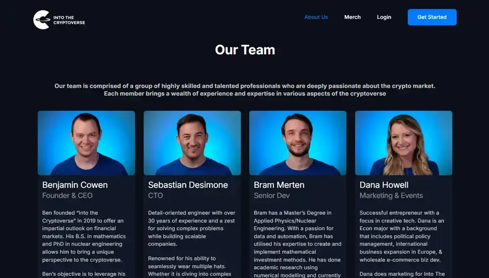 Who is Ben Cowen? Background & Bitcoin Dominance Expert