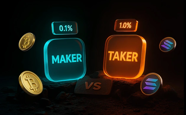 Maker vs. Taker-Gebühren in Krypto erklärt
