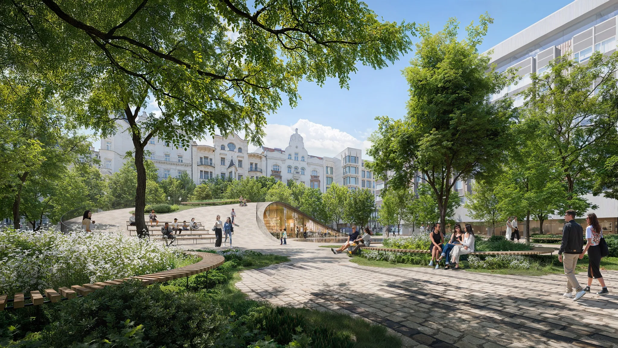 New Look for Parizska Street: Danish Architects Win RaumScape (2026)