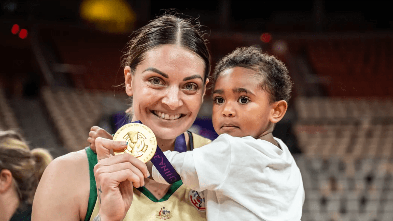 How motherhood fuels Cayla George's basketball ambitions