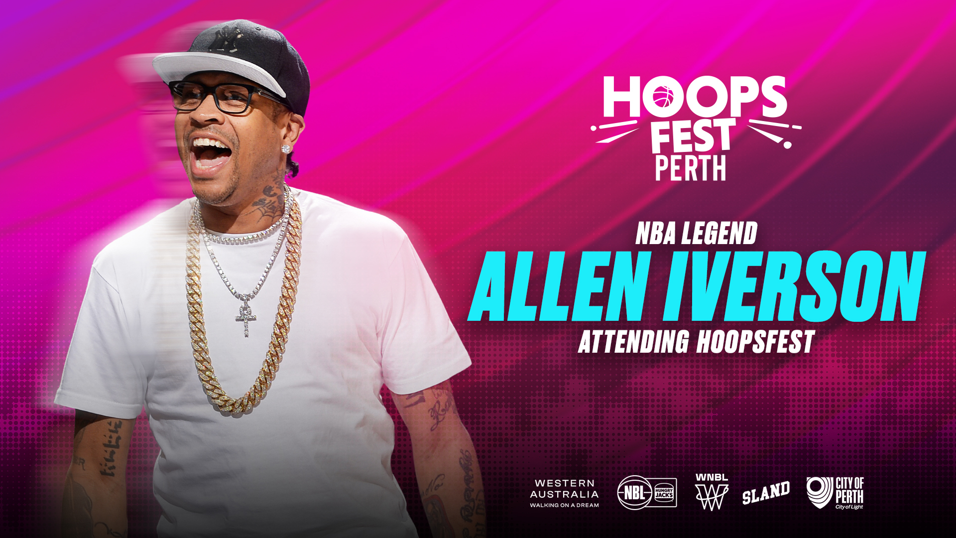 Iverson will be The Answer at Perth's HoopsFest