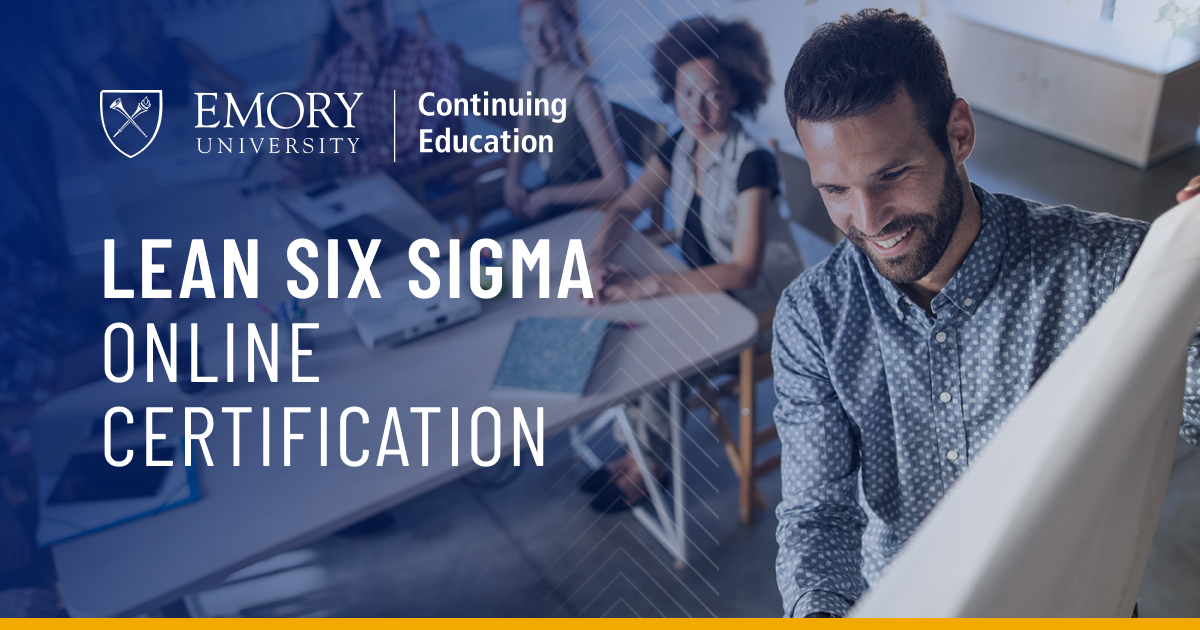 Lean Six Sigma Online Certificates | Emory University