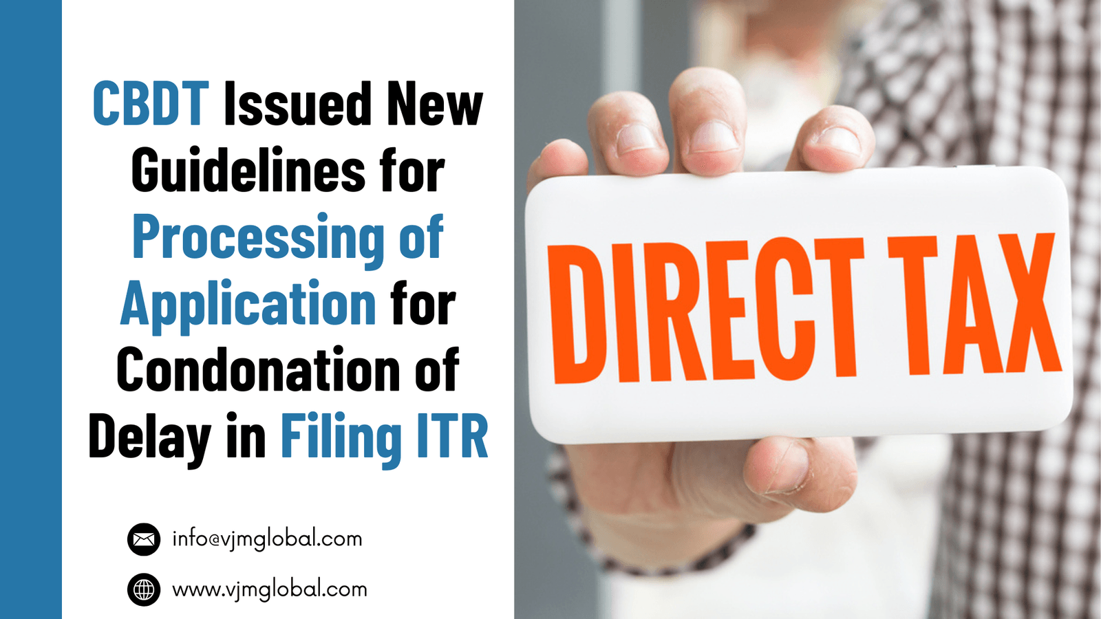 CBDT Issued New Guidelines for Processing of Application for ...