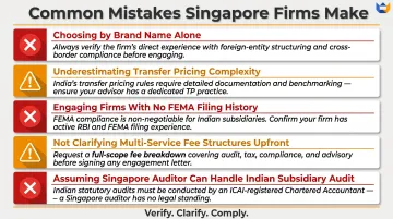 Five common mistakes Singapore firms make when selecting Indian audit ...
