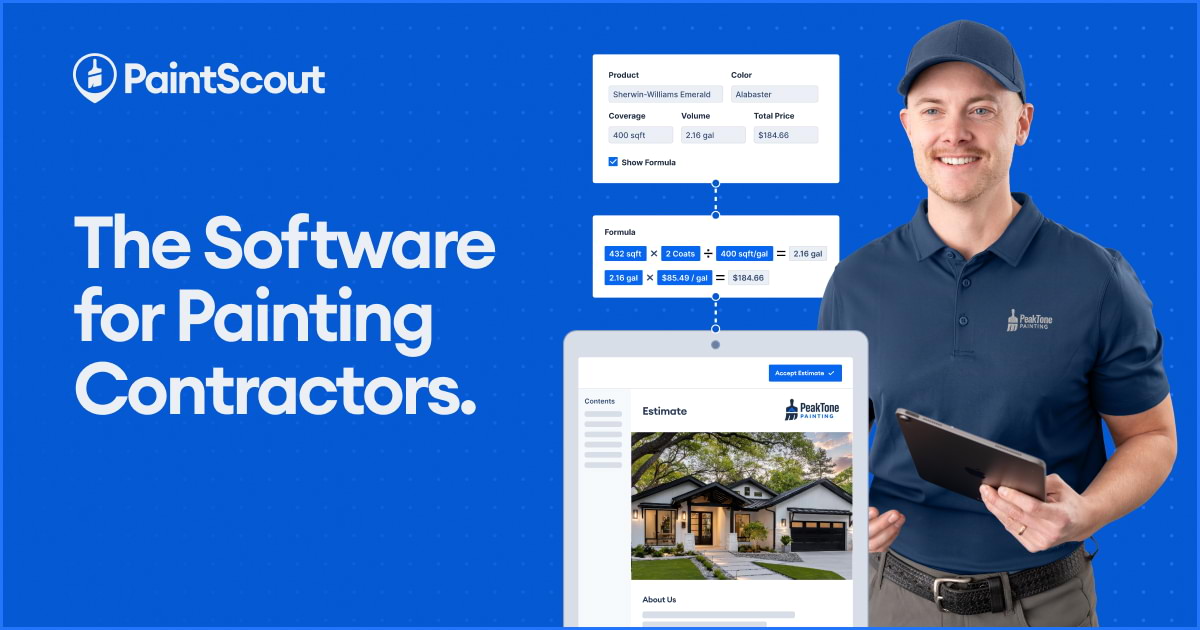 The Only CRM Built for Painting Contractors | PaintScout