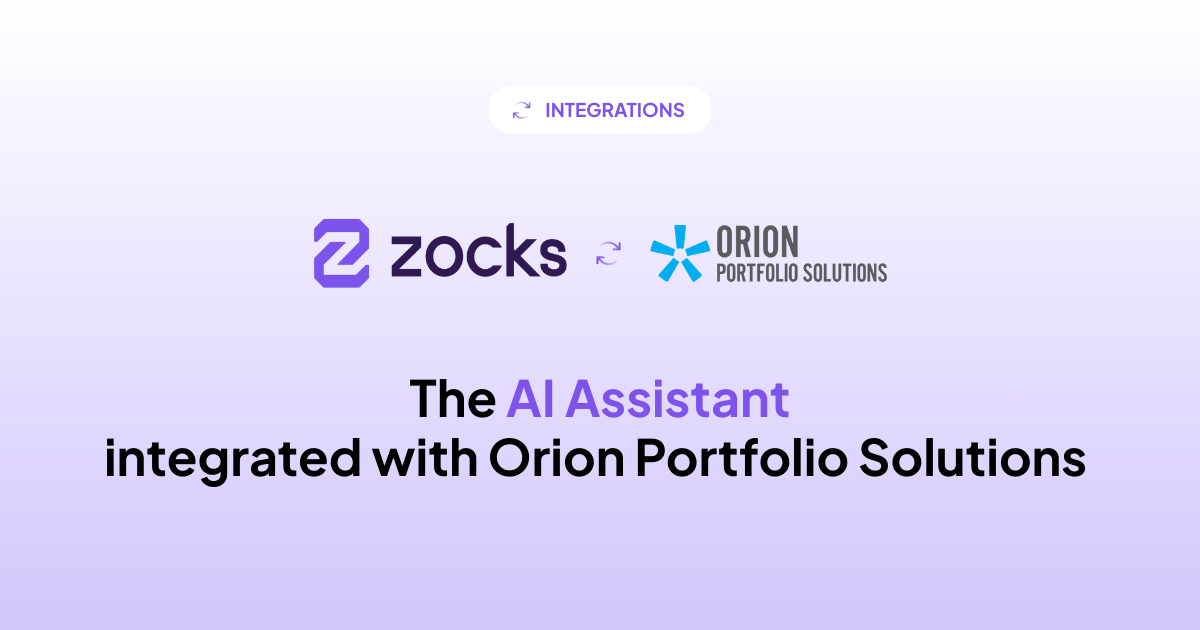 Orion Portfolio Solutions Integration | Get Real-Time Data & Insights ...