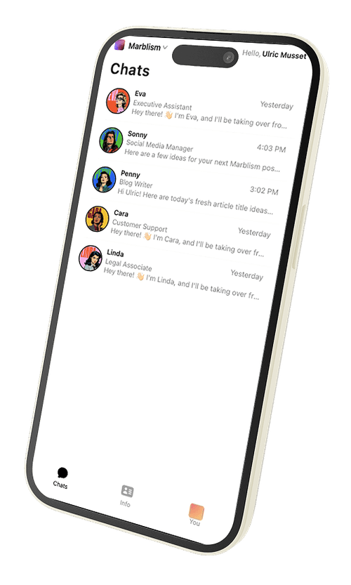 Marblism - AI Employees from your fingerprints