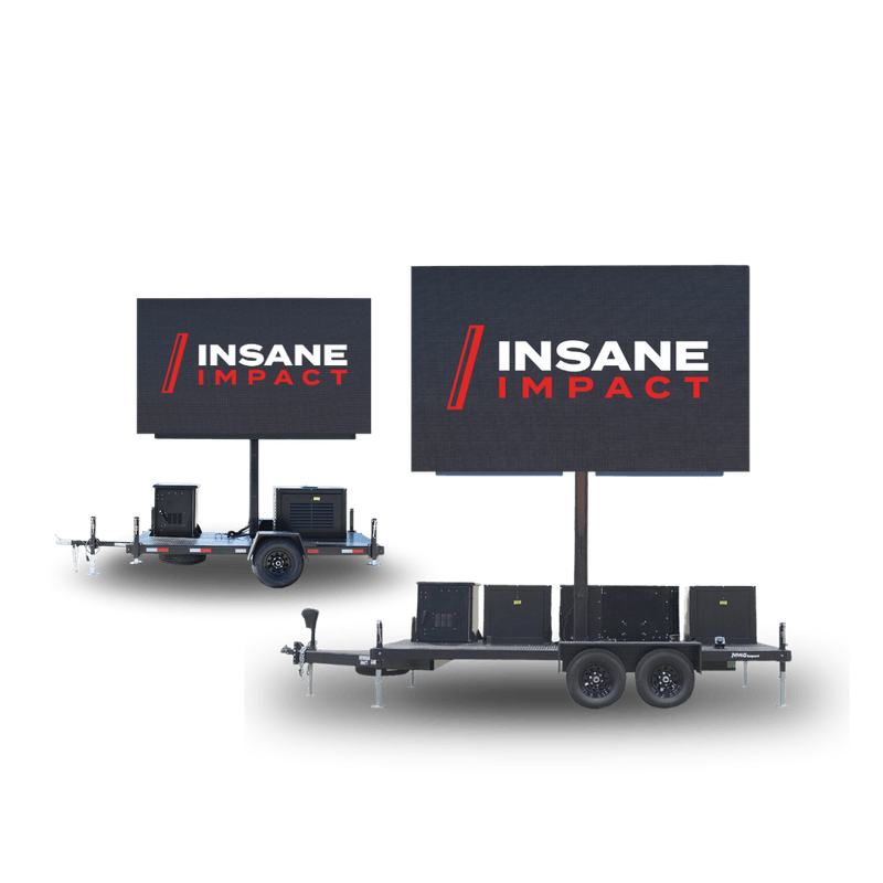 Mobile LED Screen Trailers - Customizable & Nationwide Availability