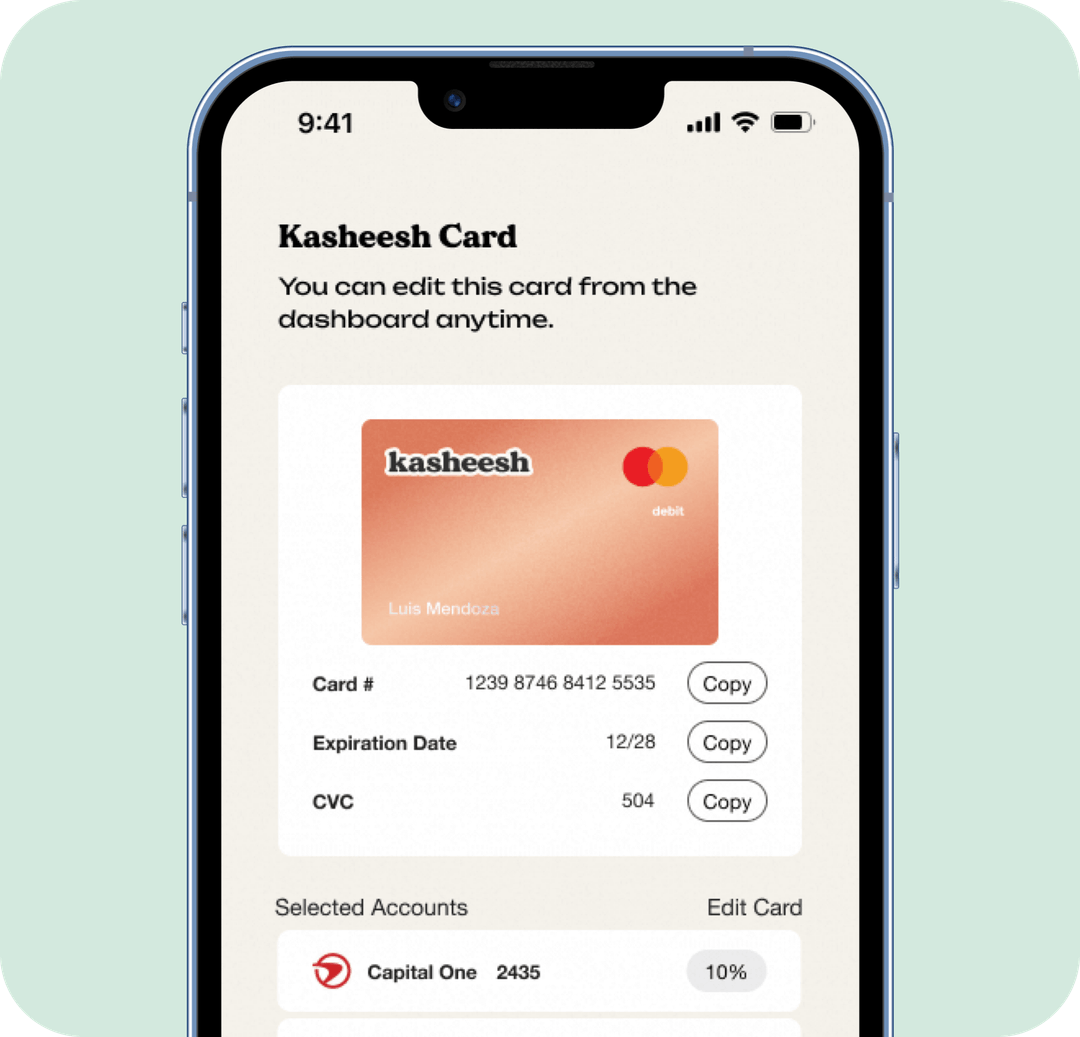 Pay with Kasheesh