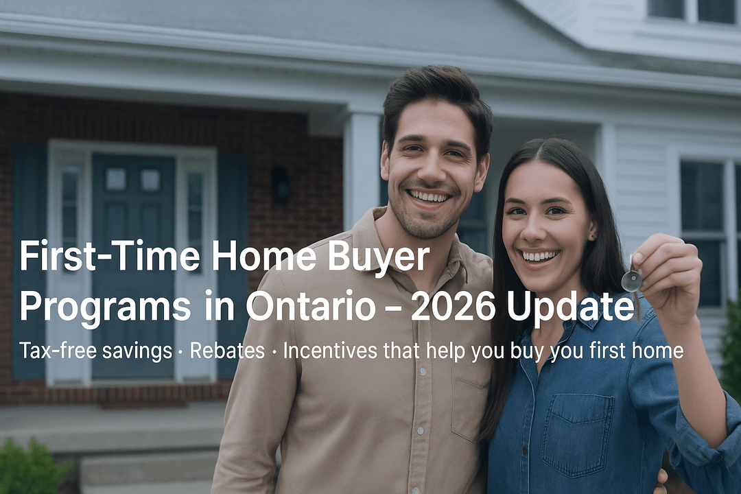 First-Time Home Buyer Programs in Ontario (2026 Update): Everything You ...