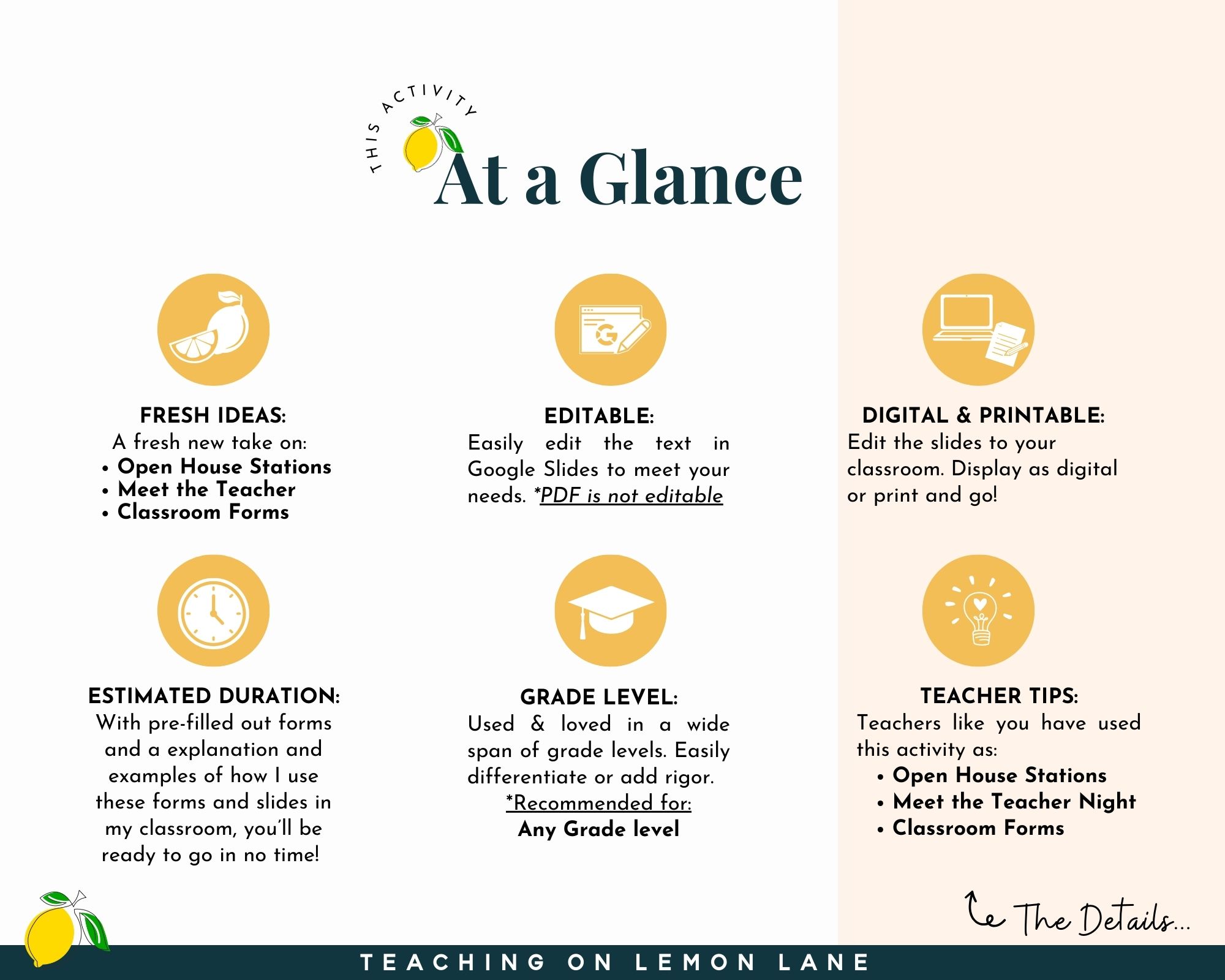Editable Open House & Meet the Teacher Stations and Forms