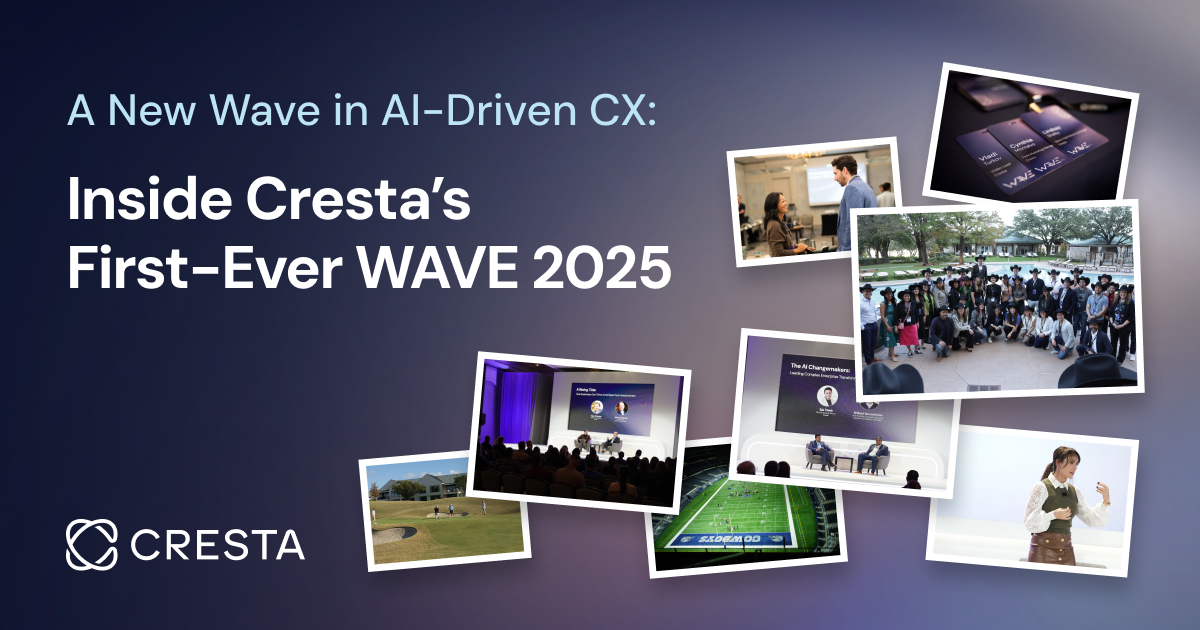 A New Wave in AI-Driven CX: Inside Cresta’s First-Ever WAVE