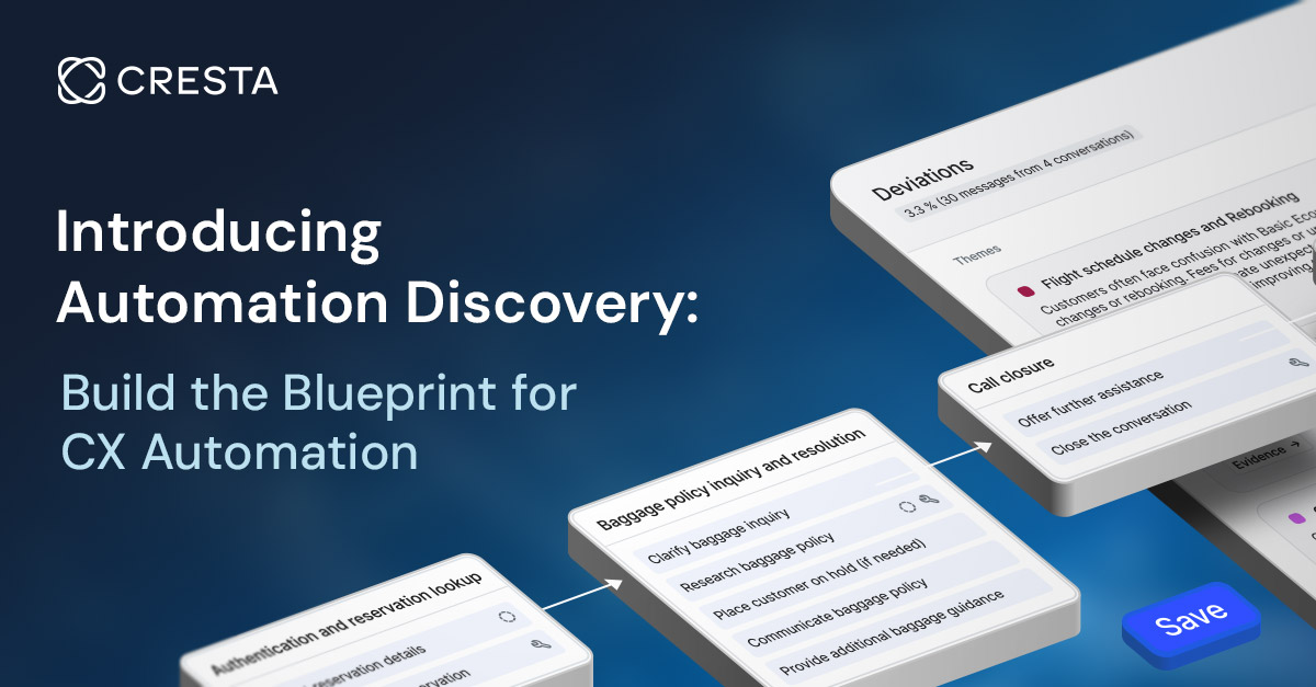 Introducing Automation Discovery: Build the Blueprint for CX Automation