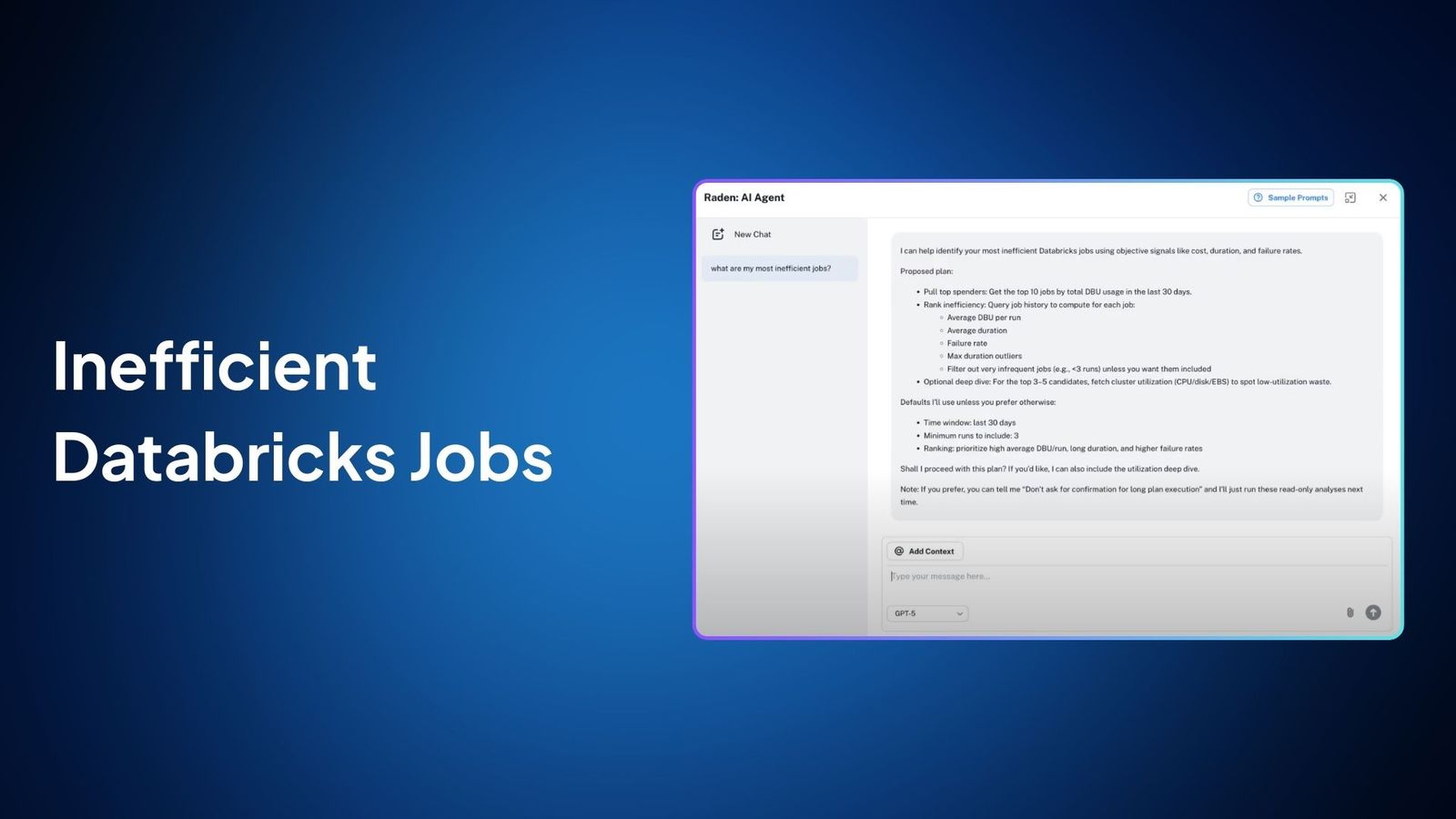 Inefficient Databricks Jobs | Revefi