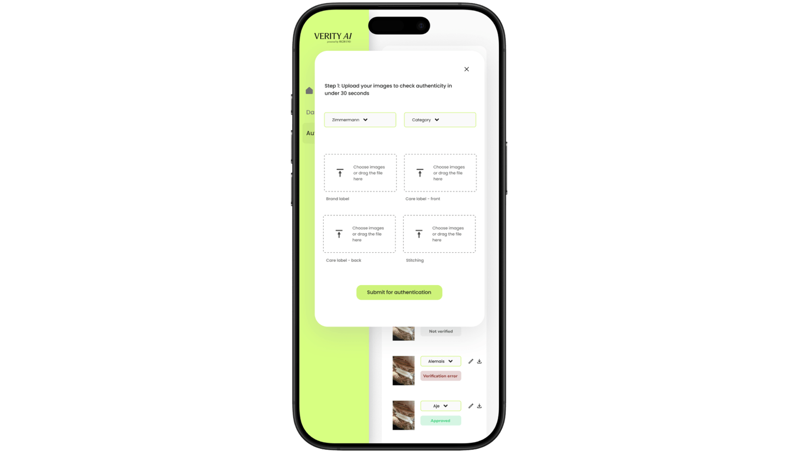 Verity AI: Product Authentication Infrastructure Know Your Product