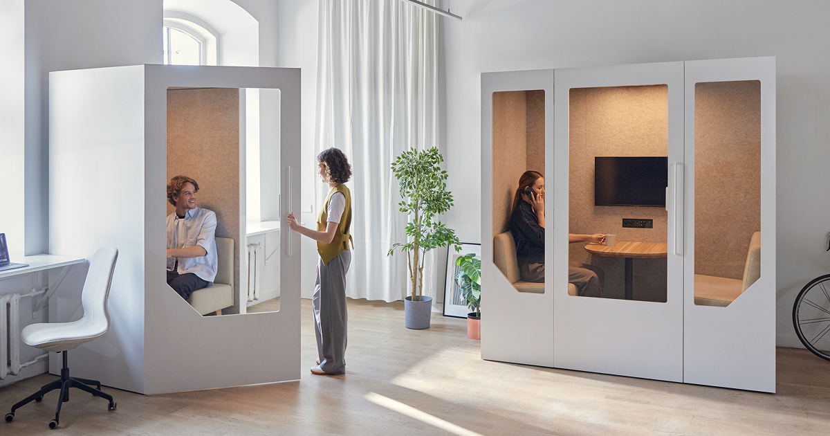 Office Booths in Germany | Persy Booths