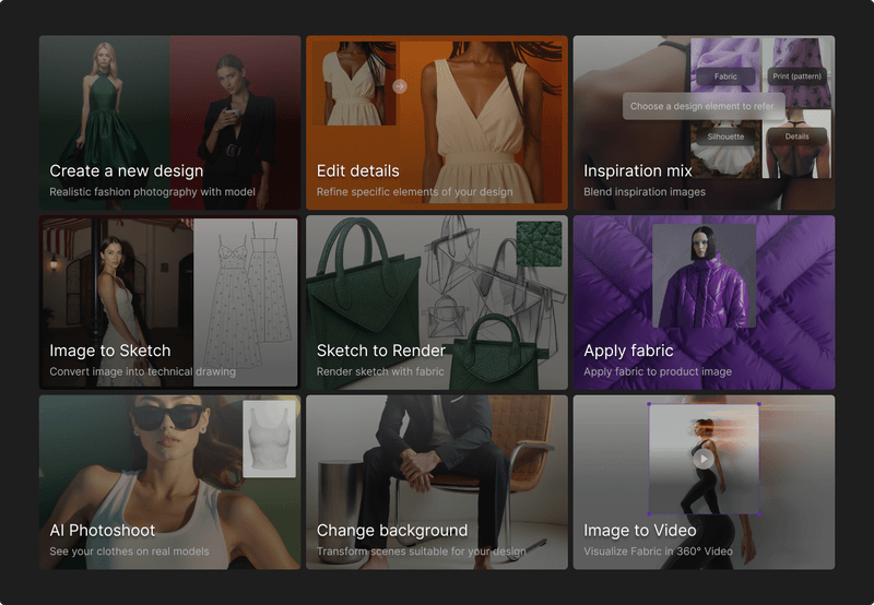 StyleAI - Pre-Sampling AI Fashion Design Tool.