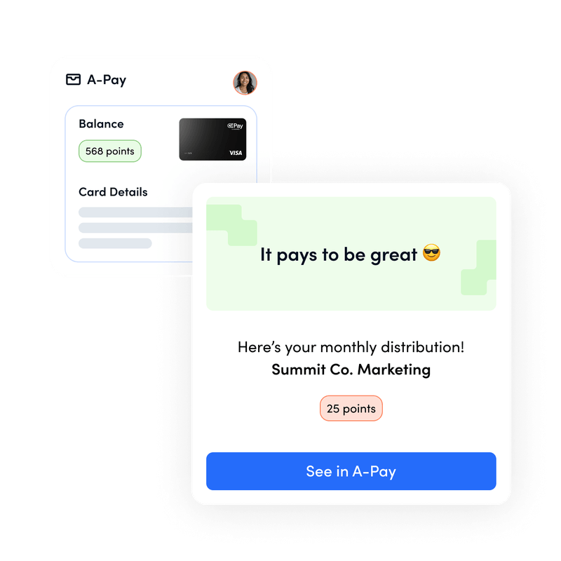 Unlock Employee Rewards with A-Pay™ Cards by Awardco